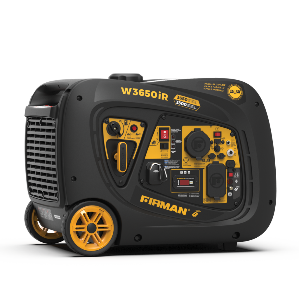 FIRMAN Whisper Series Generator – 3650 Watt Electric/Remote Start with ...